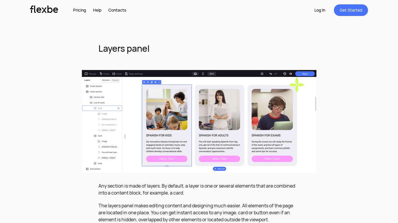 Layers panel